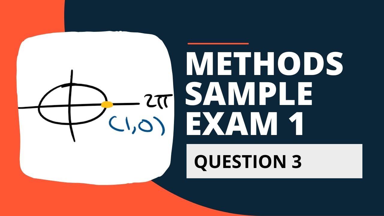 VCE Maths Methods Sample Exam 1 Answers Question 3